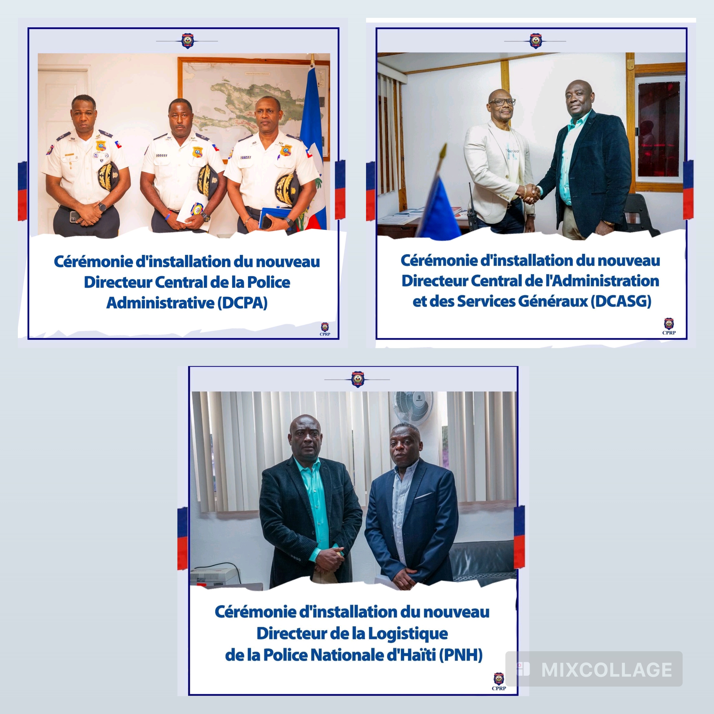 Les premiers changements de André Jonas Vladimir Paraison dans le haut ...